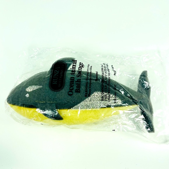 Runza | Toys | Vtg Runza Restaurant Ocean Animal Bath Sponge Orca Whale ...